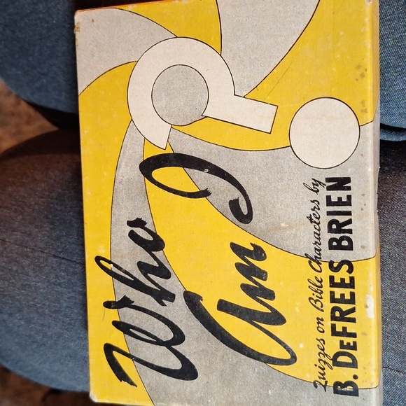B.DeFrees Brien | Games | Vintage Bible Card Game | Poshmark